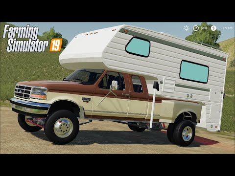 FS19 | Ford F350 Camper - YouTube