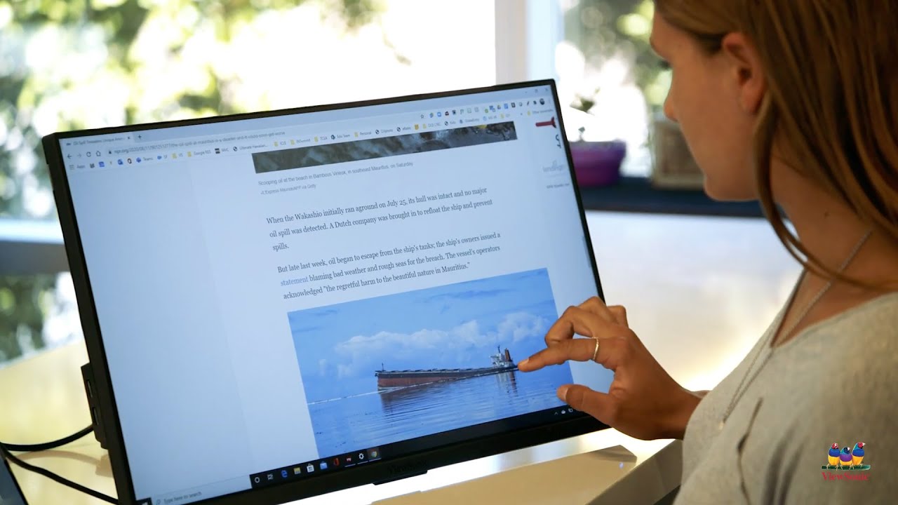 TD2455 Interactive Student Workstation at Home - YouTube