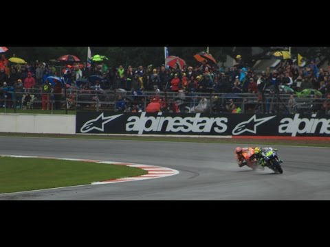 MotoGP 2015 British Grand Prix Start (4K)