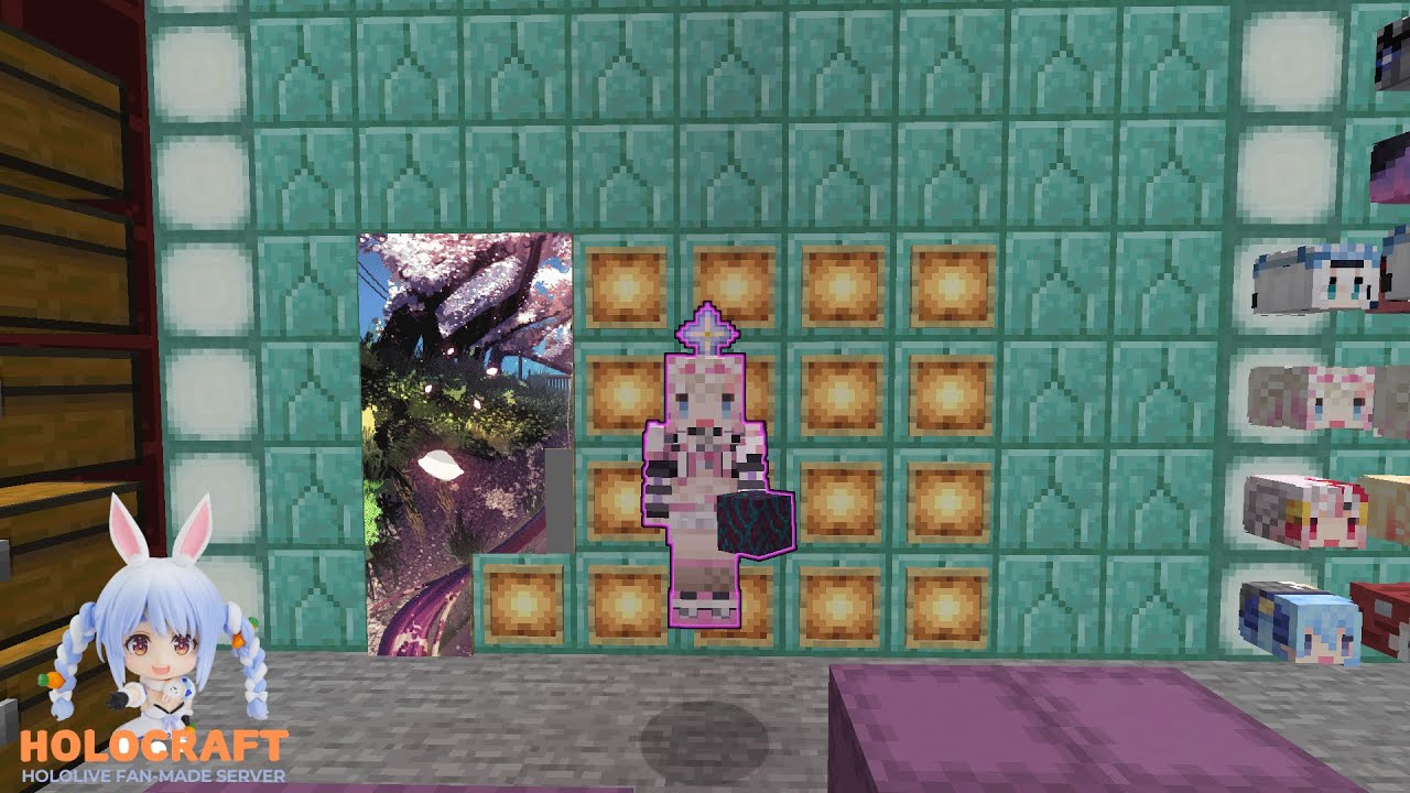 HoloCraft Mapart - Towa #2 - Day 12 - YouTube