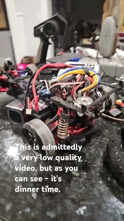 Sakura d6 rc drift car progress - YouTube