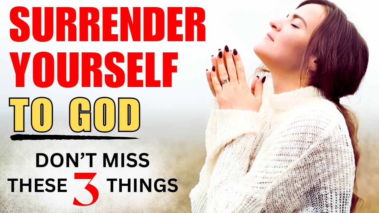LET GO And TRUST GOD: Surrender To His Divine Plan (Powerful Christian ...