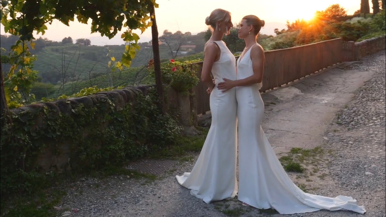 Wedding in Tenuta Frizzoni | Anja + Michelle - YouTube