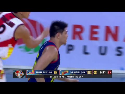 Rain or Shine TRAILS against San Miguel in 4Q | PBA Season 49 Philippine Cup