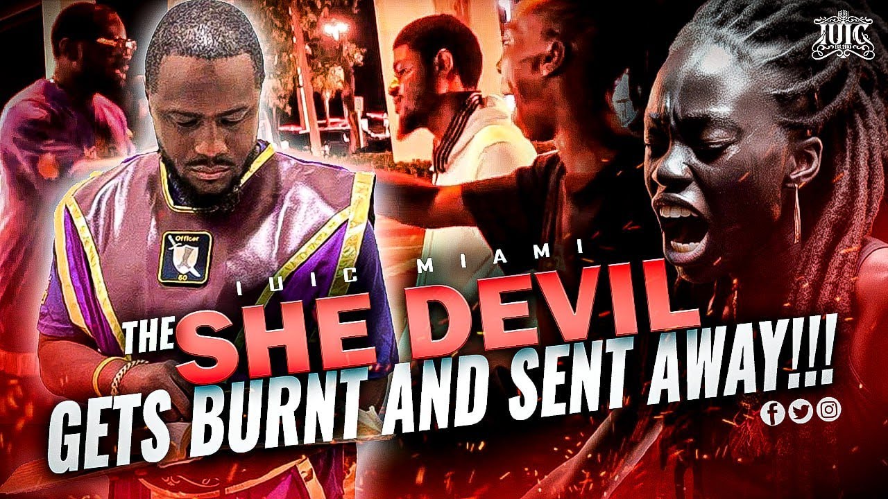 #IUIC || THE SHE DEVIL GETS BURNT AND SENT AWAY - YouTube