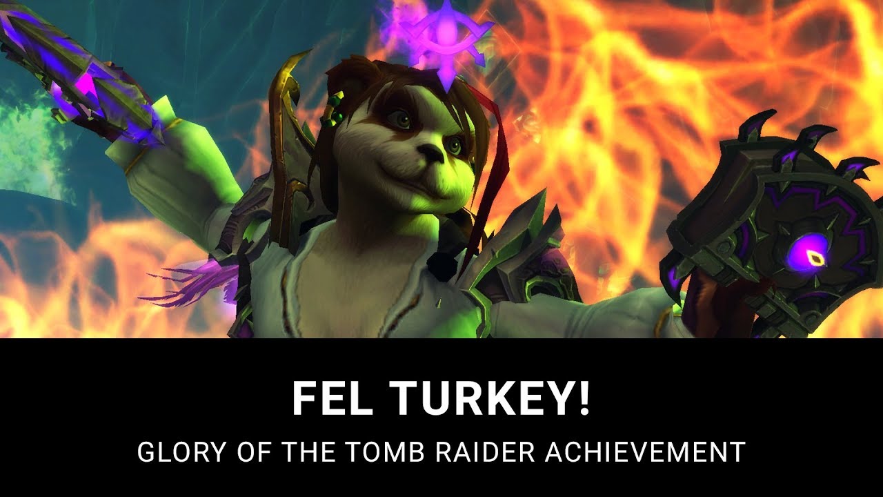 Fel Turkey! - Glory of the Tomb Raider Achievement - YouTube