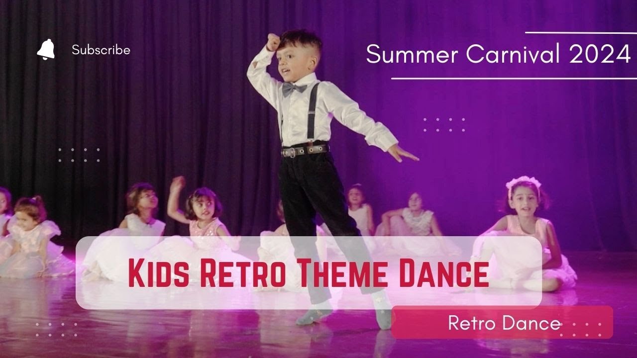 Retro To Metro - Kids Dance | Age 3 to 6 | Summer Carnival | Nrityadhee ...