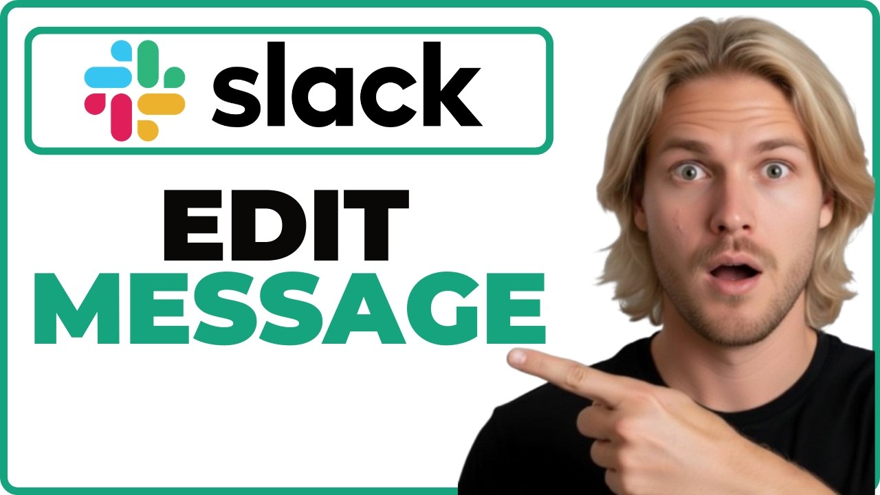 How To Edit A Sent Message In Slack App (Full Guide) - YouTube