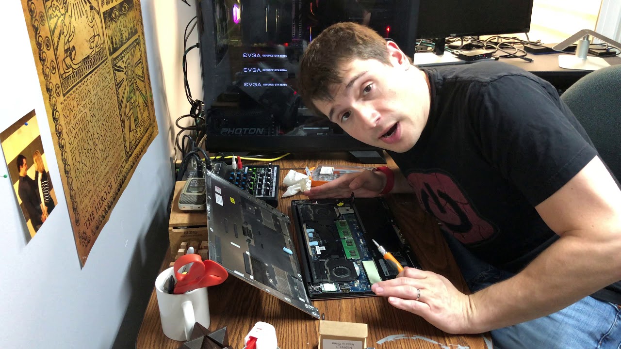 Taking Apart My Laptop -- What Could Go Wrong? - YouTube