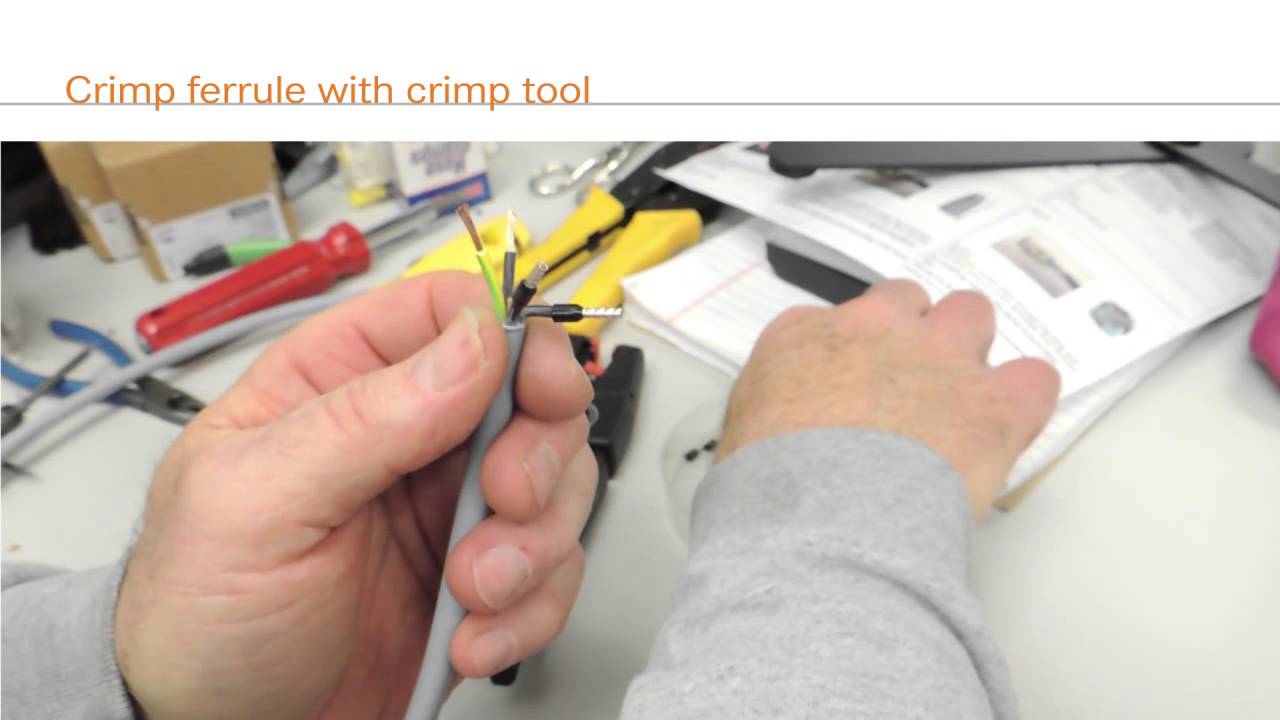 How to wire an HA3/4 Connector - YouTube