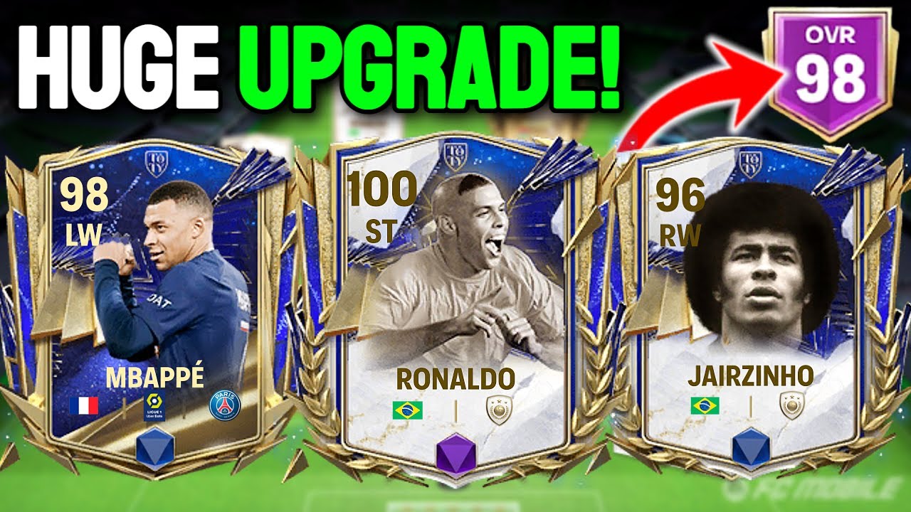 800 Million Coin TOTY Team Upgrade in FC Mobile! TOTY R9, Mbappe ...