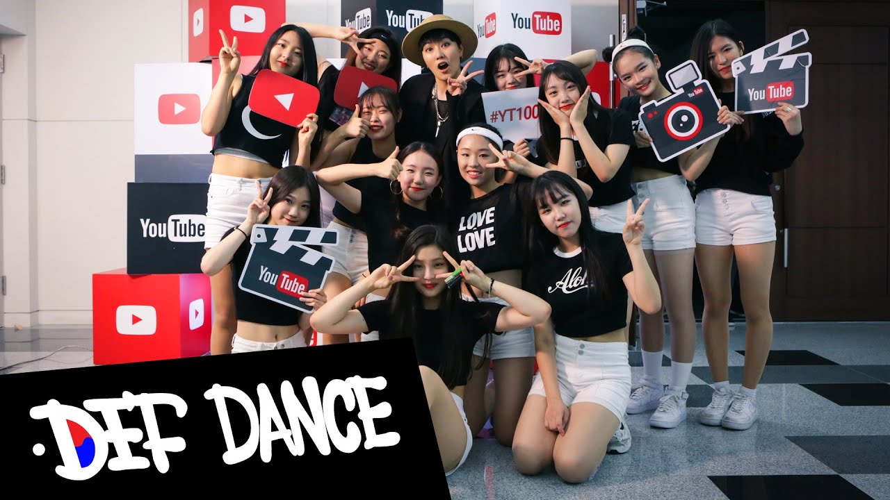 Def Dance Students | Youtube Popup Space Seoul | 데프댄스스쿨 (유튜브 MCN 크리에이터 ...