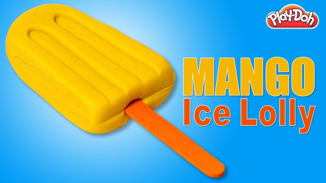 Lets Make DIY Mango with Play Doh Colors for Kids - YouTube