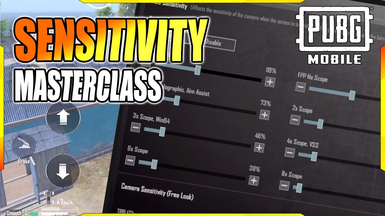 WEAPON SENSITIVITY MASTERCLASS FOR PUBG MOBILE - YouTube