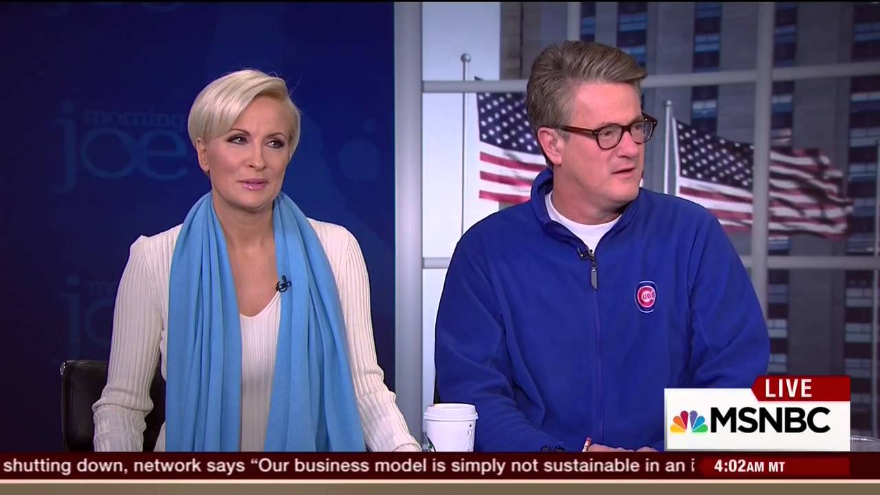 The Morning Joe team kids Mike Barnicle about his "veteran" status (14 ...
