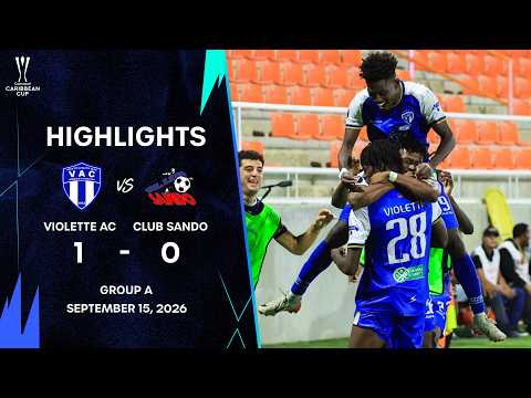 Violette AC vs Club Sando | 2026 Concacaf Caribbean Cup | Group Stage