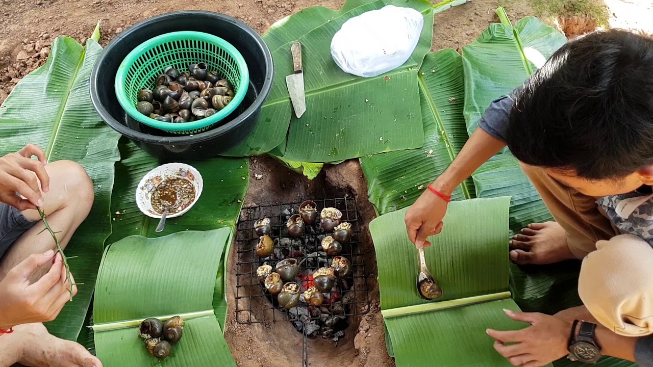 Make a new food roast snails, Roast snails, Food make by snails - YouTube