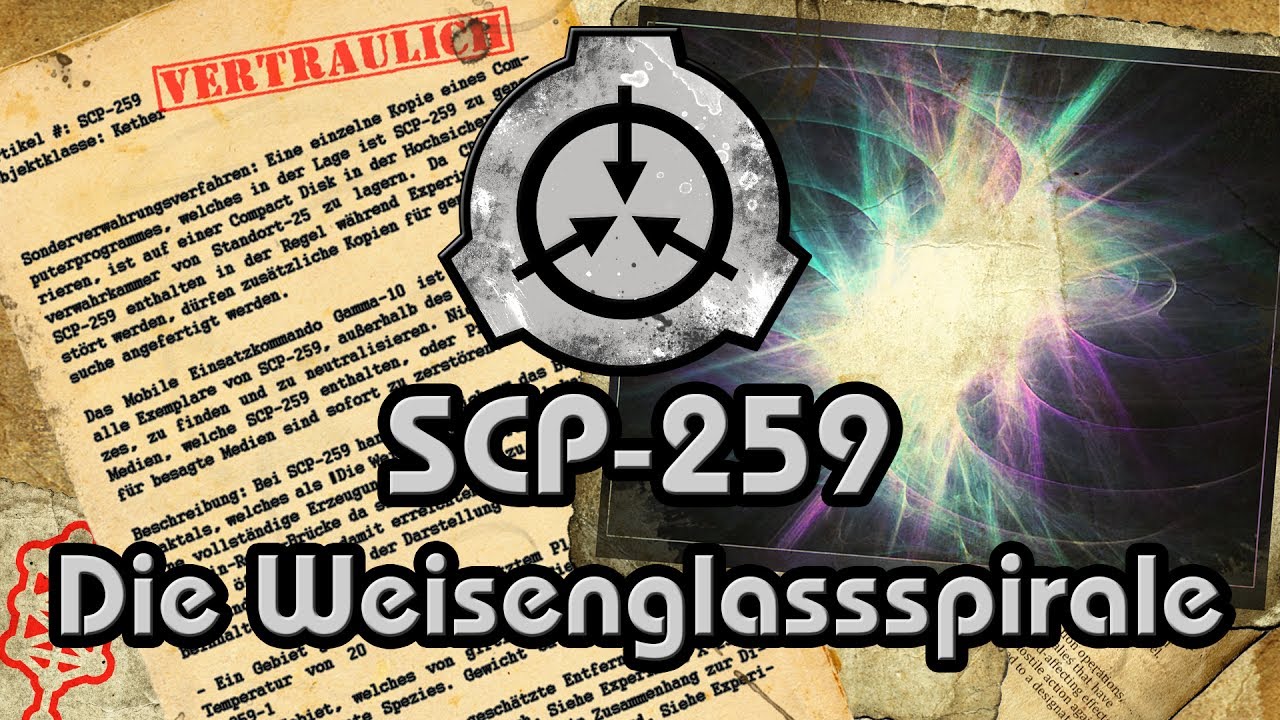 SCP-259: [Die Weisenglassspirale] (German/Deutsch) - YouTube