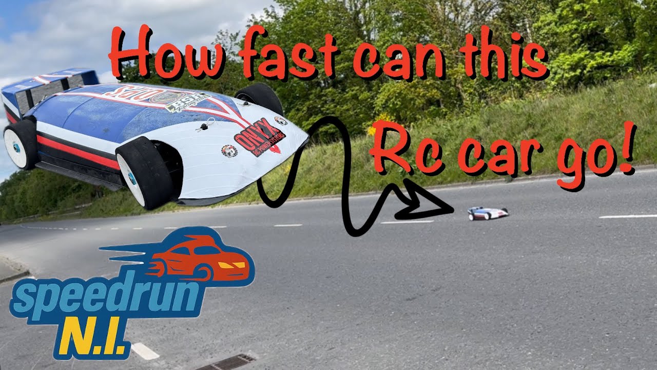 How fast can you make an RC car go, Arrma Speedrun car. - YouTube