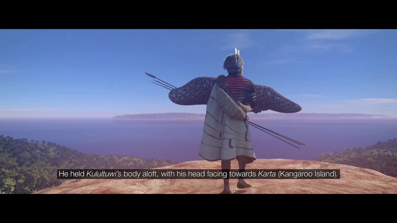 Nganu and Tjilbruke a tale of two heroes - YouTube