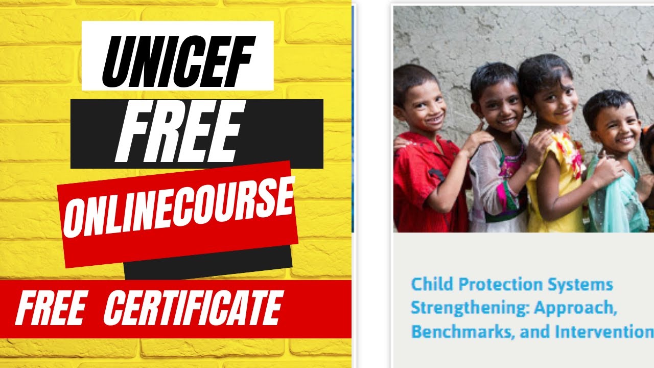 unicef free online courses | free digital certificate | how to enroll ...
