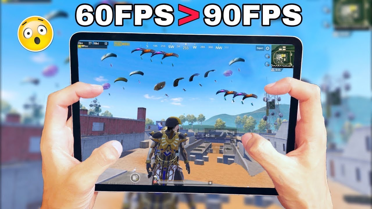 POWER OF 90 FPS MAKE YOU PRO /IPAD PRO 2020#pubg 2.6.0 - YouTube