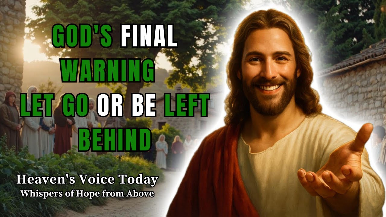 God's Final Warning - Let Go or Be Left Behind | God's Message Now ...