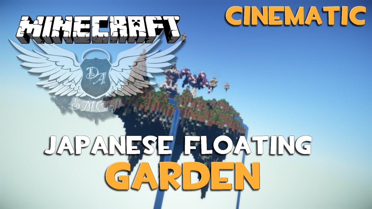 Japanese floating garden - Minecraft cinematic - [1080P] - YouTube