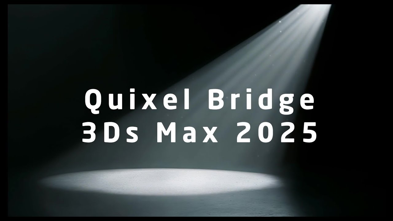 29 How to use Quixel Bridge in 3Ds Max 2025 - YouTube