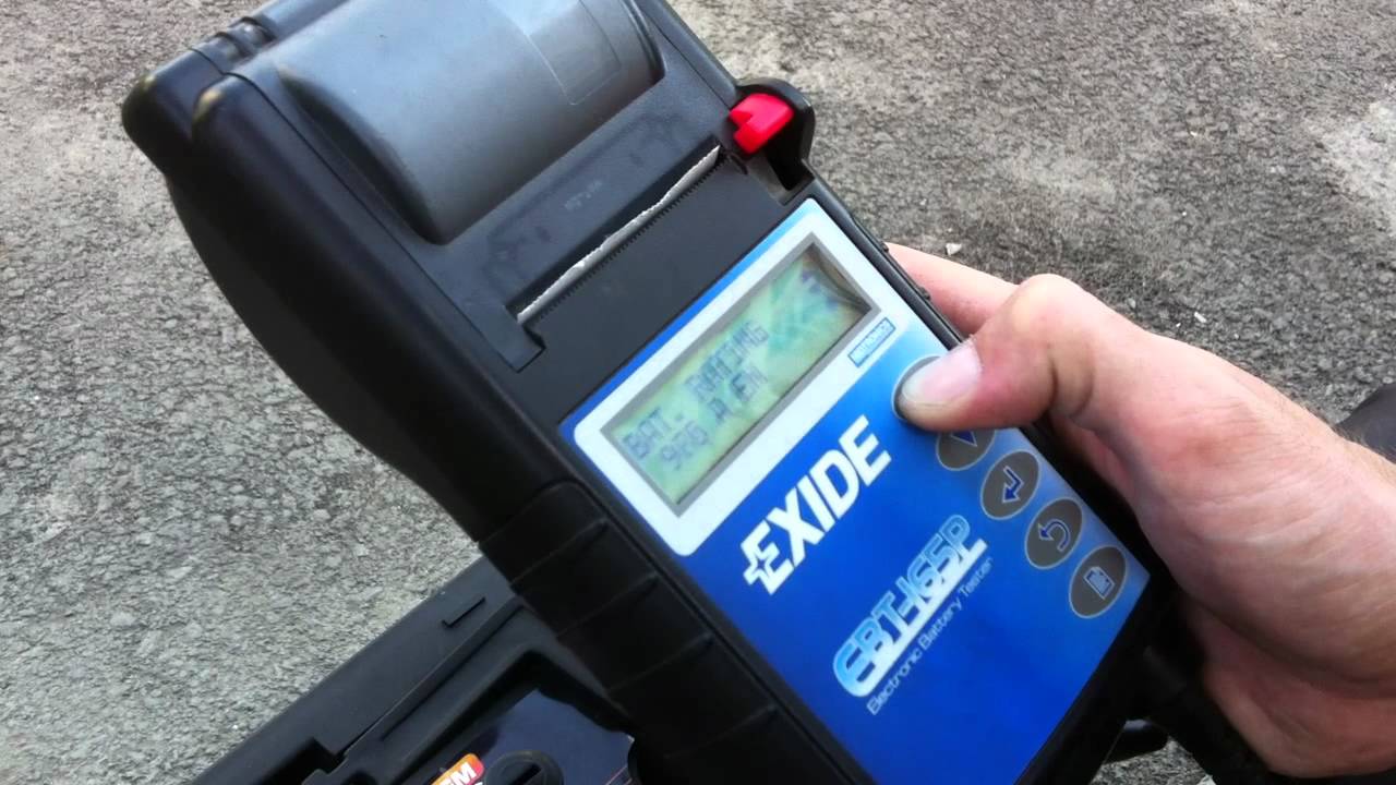 Exide EM 1000 testing - YouTube