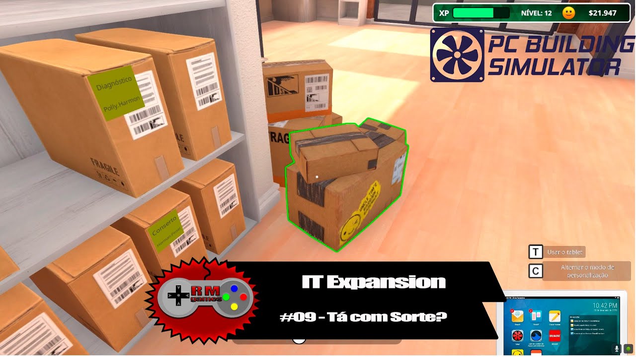 PC Building Simulator / IT Expansion #09 - Tá com Sorte? - YouTube