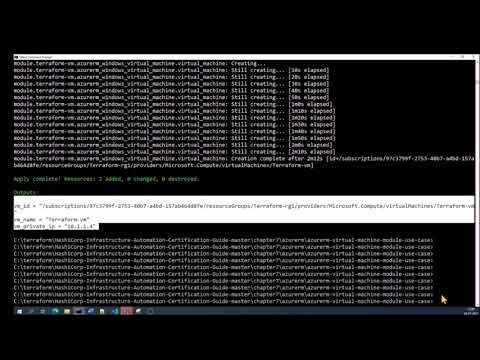 Hashicorp Infrastructure Automation Certification Guide | 7. Terraform ...