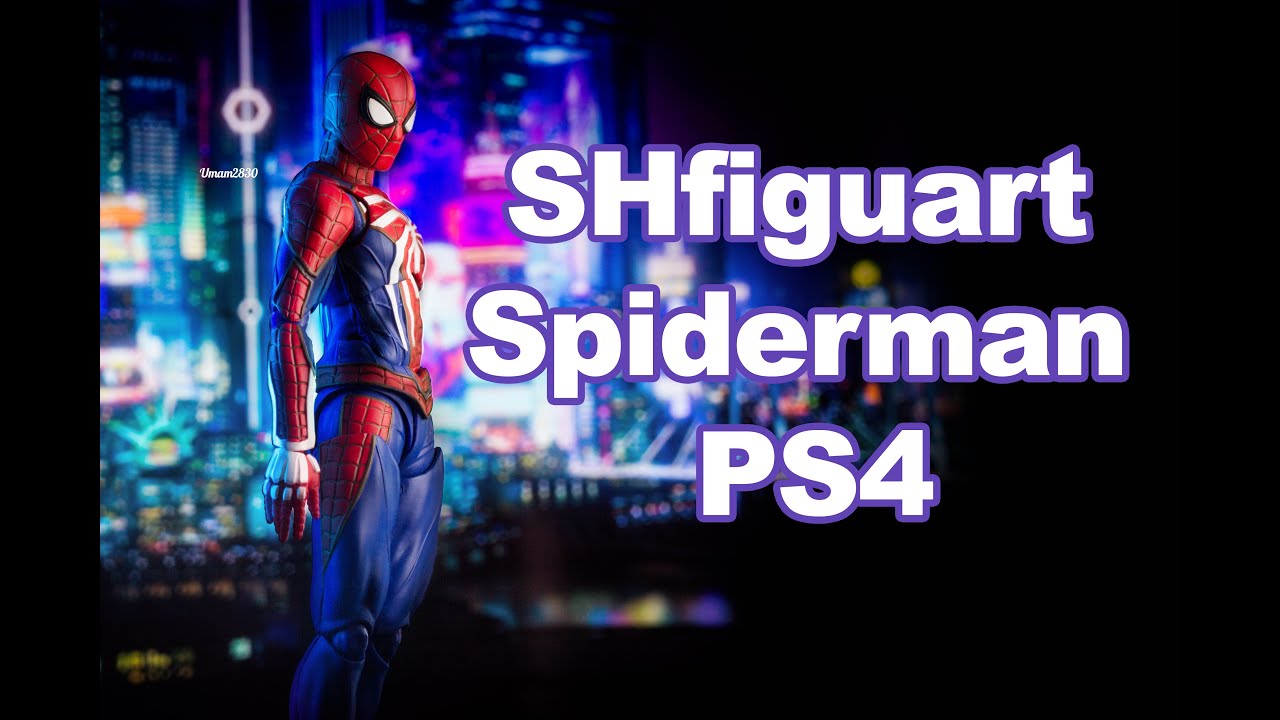 REVIEW SHF SPIDERMAN ADVANCE SUIT - PS 4 - YouTube