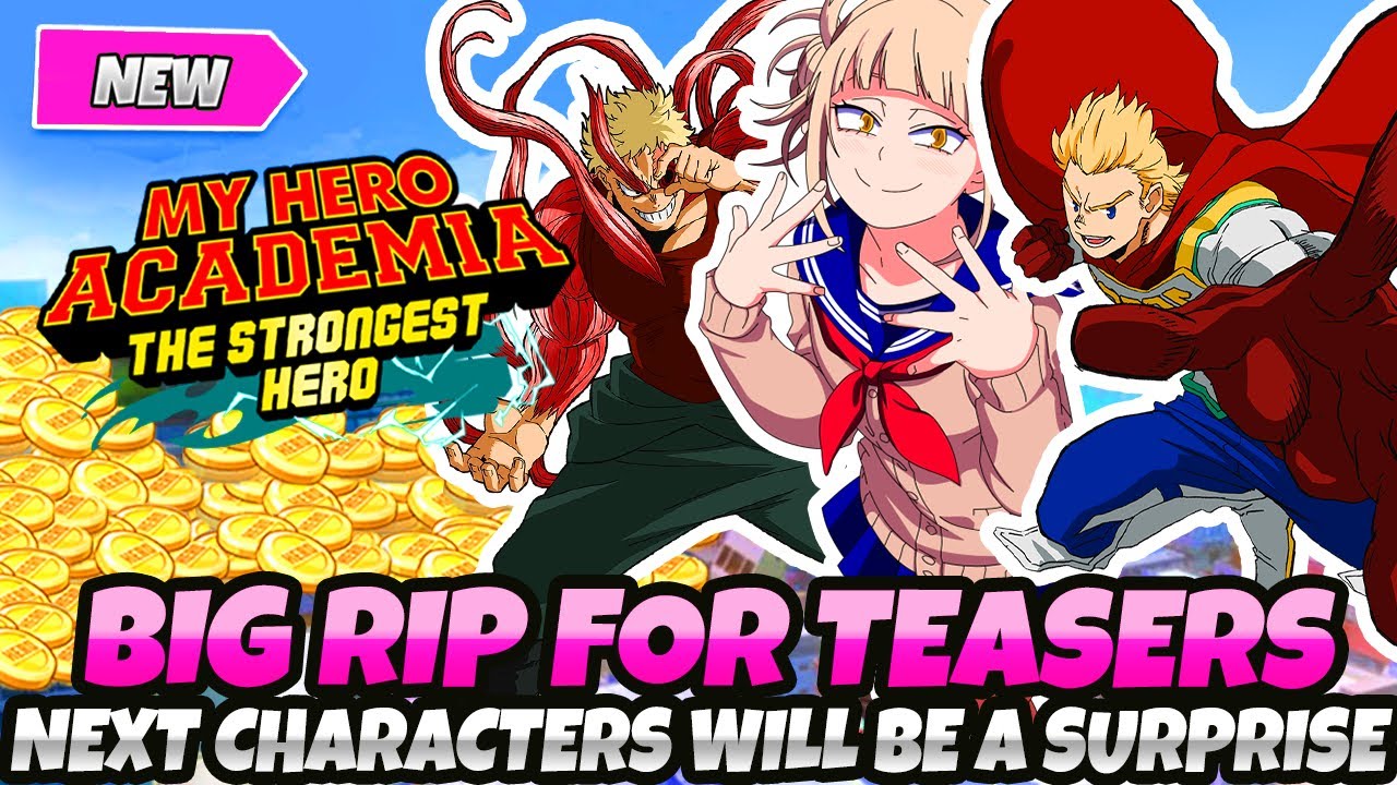 *BIG RIP FOR TEASERS* THE NEXT CHARACTERS WILL BE A COMPLETE SURPRISE ...