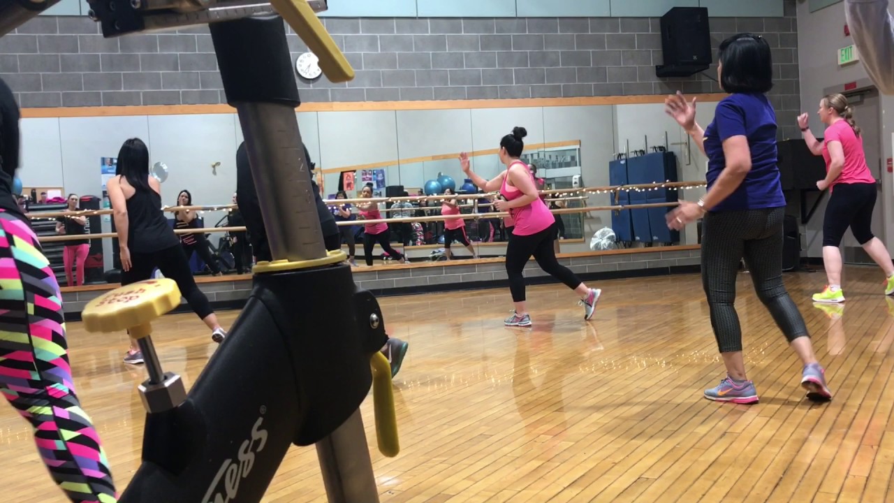 Spin & Zumba class (FtWainwright) - YouTube