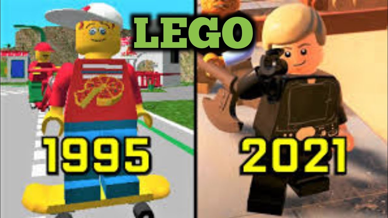 DIFFERENCES of LEGO Games 1995 to 2021 - YouTube