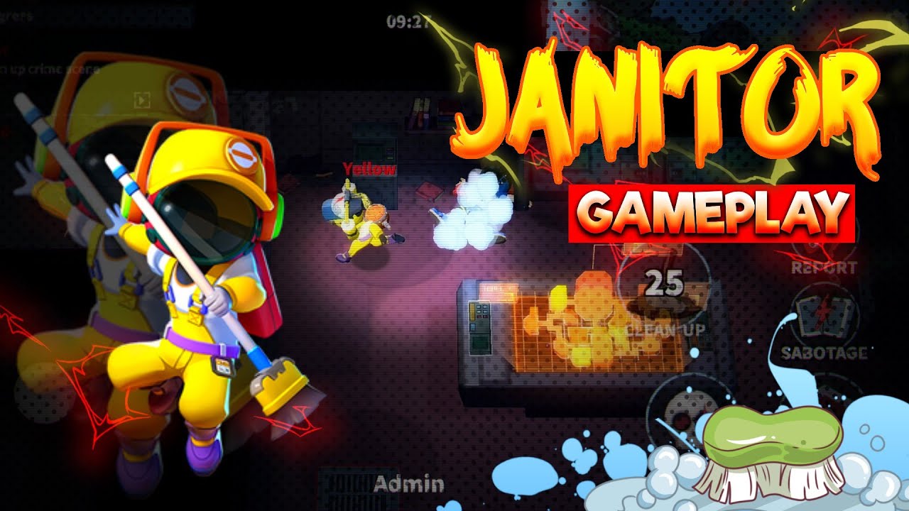 Super Sus Janitor Full Gameplay Video Explain in Hindi |#supersus # ...