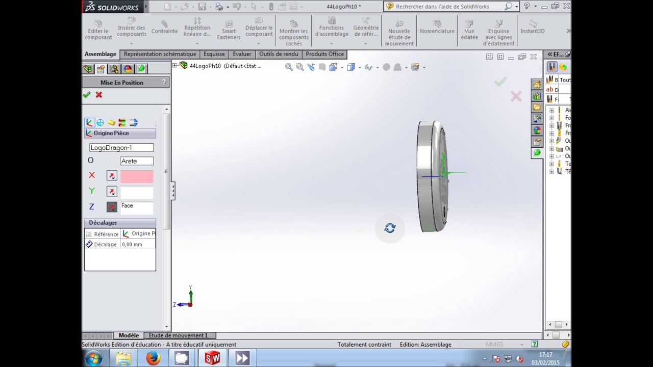 04 Définir l'origine programme et le brut - YouTube
