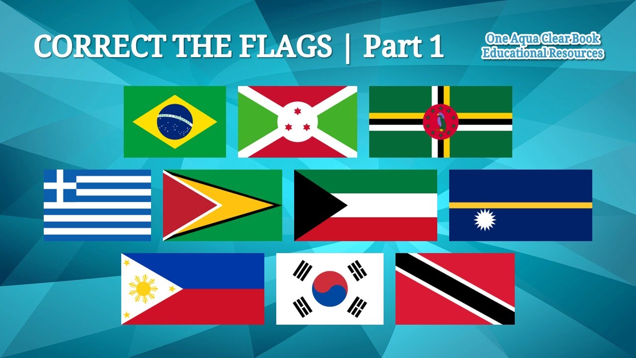 Correct the Wrong Flags | Part 1 - YouTube