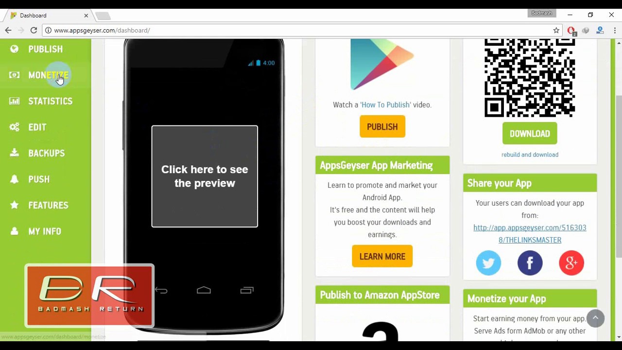How To Make A Free Android App Apk And Publish Earn No Programming Skills No Coding