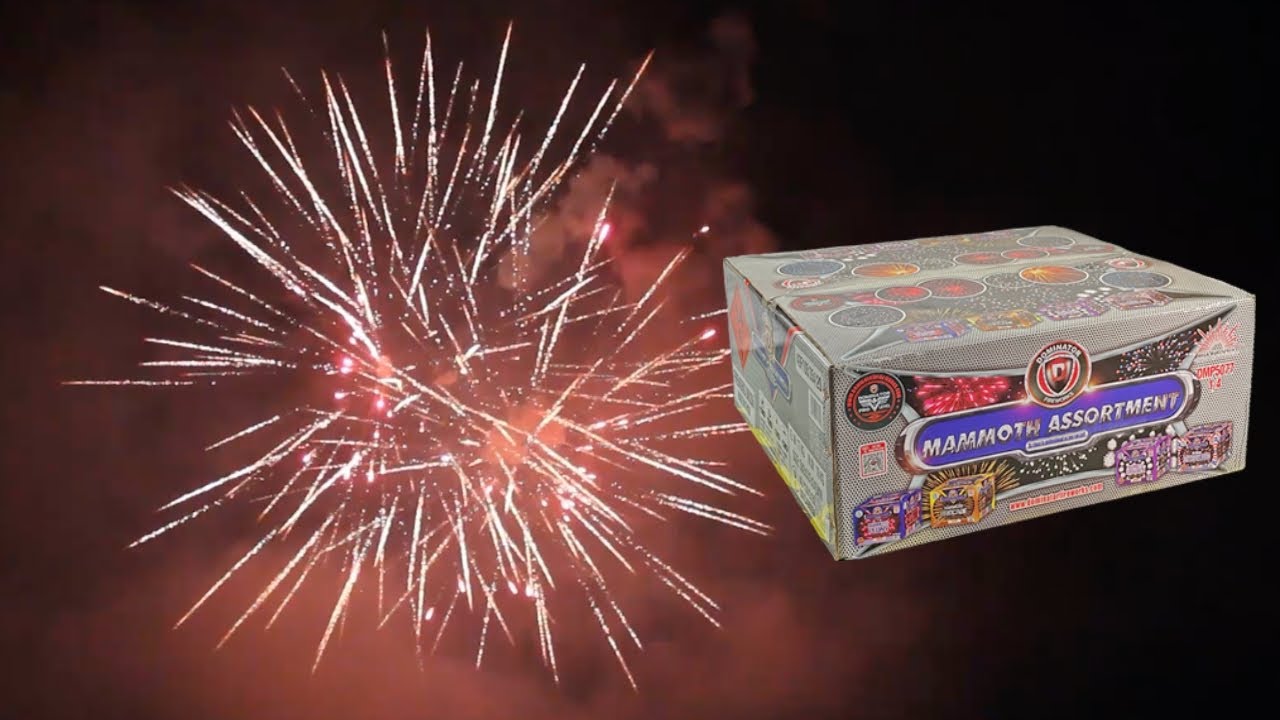 Mammoth Assortment - Dominator Fireworks - YouTube