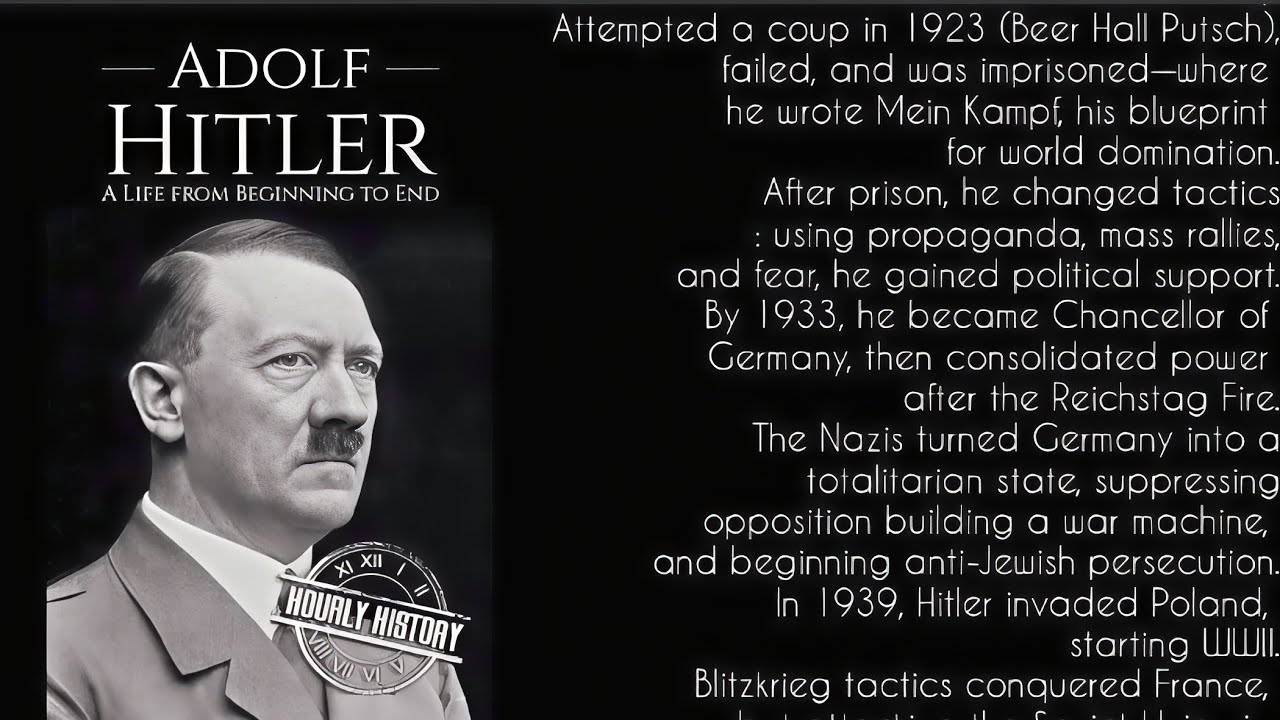 ADOLF HITLER A LIFE FROM BEGINNING TO END - YouTube