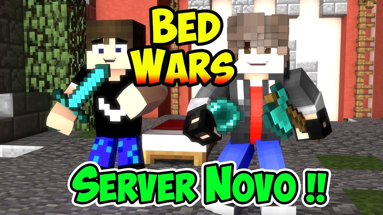 JOGANDO COM ESTILO SERVER NOVO!! | BED WARS - YouTube
