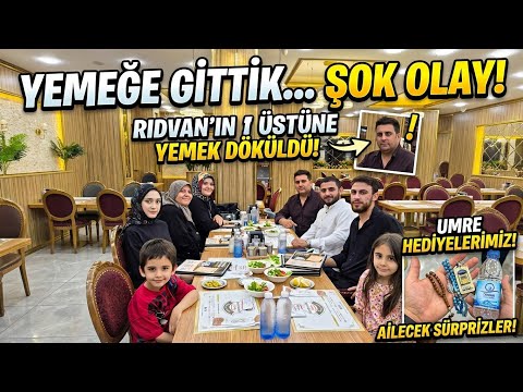 AİLECEK OLAYLI ve BOL EĞLENCELİ YEMEK! 😱  Umre Hediyeleri ve Bol Kahkaha! ☕️✨