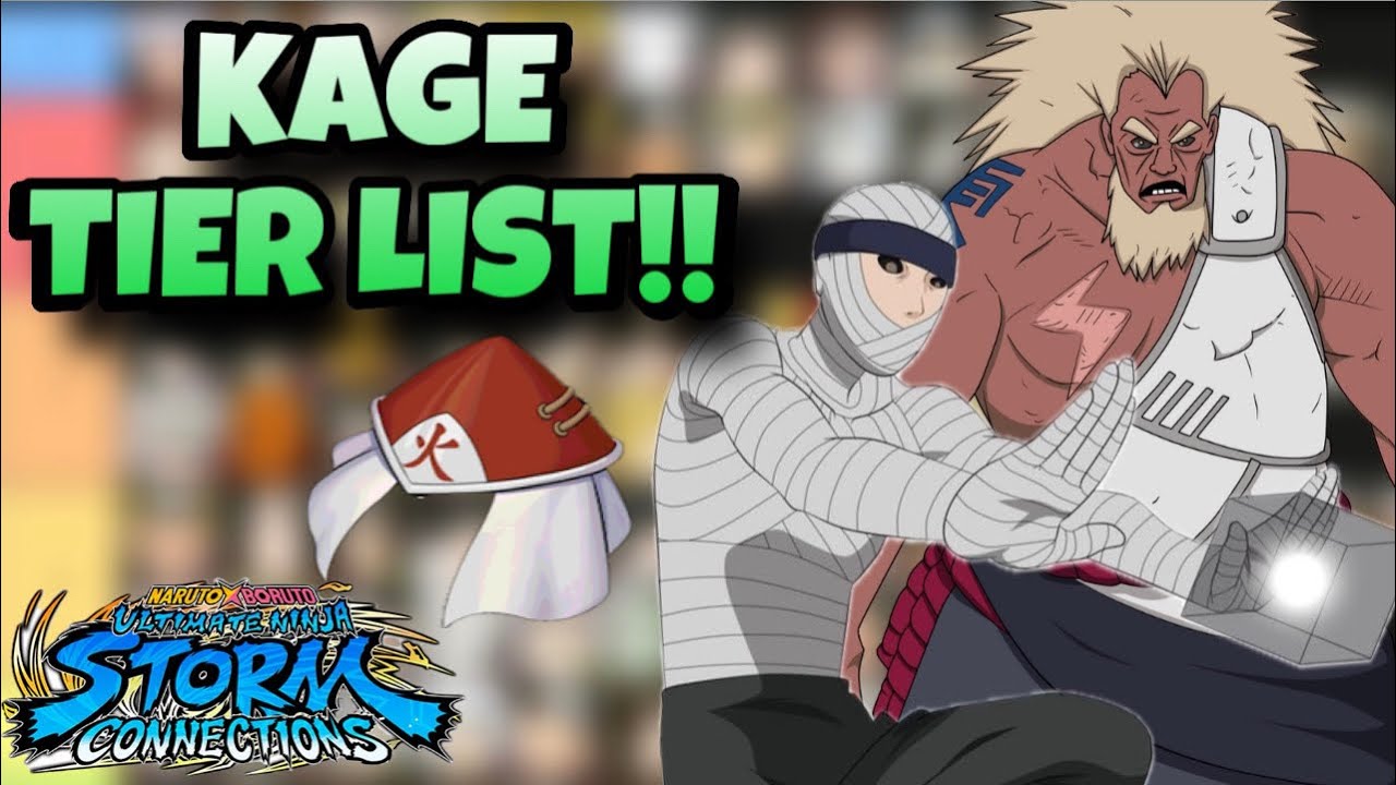 Ranking EVERY Kage in Naruto Storm Connection!! | Tier List - YouTube