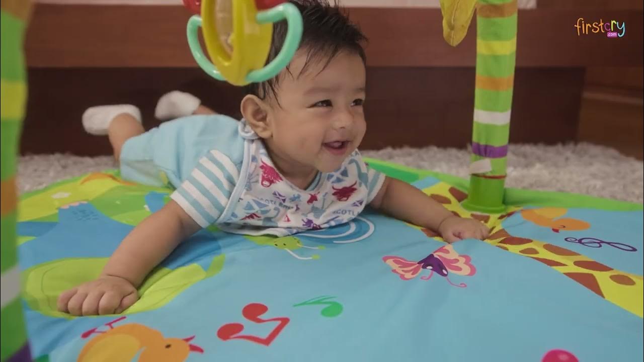Giggles 3 in 1 Deluxe Playgym - YouTube