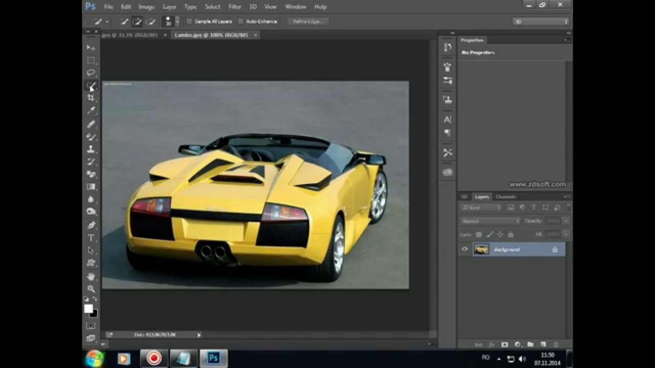 How to put an image into another in Photoshop CC 2014 - YouTube
