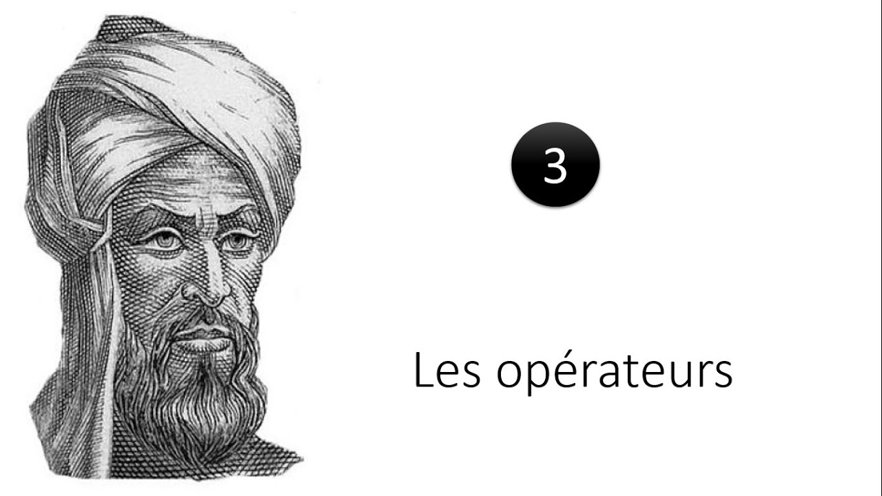 --Algorithmique (3) -- C'est quoi un opérateur? (darija) - YouTube