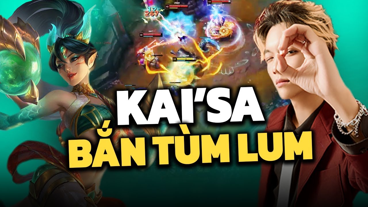 (LMHT) GIÁO ÁN KAISA ÁC QUỶ, HIẾU BẮN TÙM LUM VÔ MẶT TEAM BẠN LÀM TRẮNG XÓA VÀ CÁI KẾT - YouTube