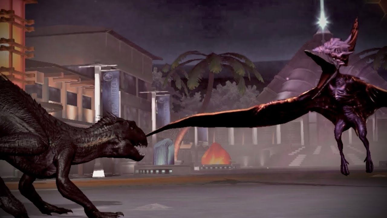 Jurassic World The Game Boss VALKYRIE 77 (1-12Level) - YouTube